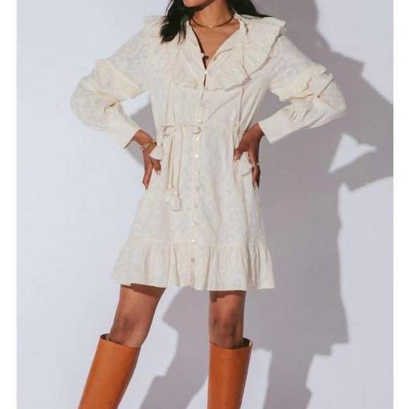 Cleobella | Dresses | New Cleobella Noa Mini Dress In Ivory | Poshmark